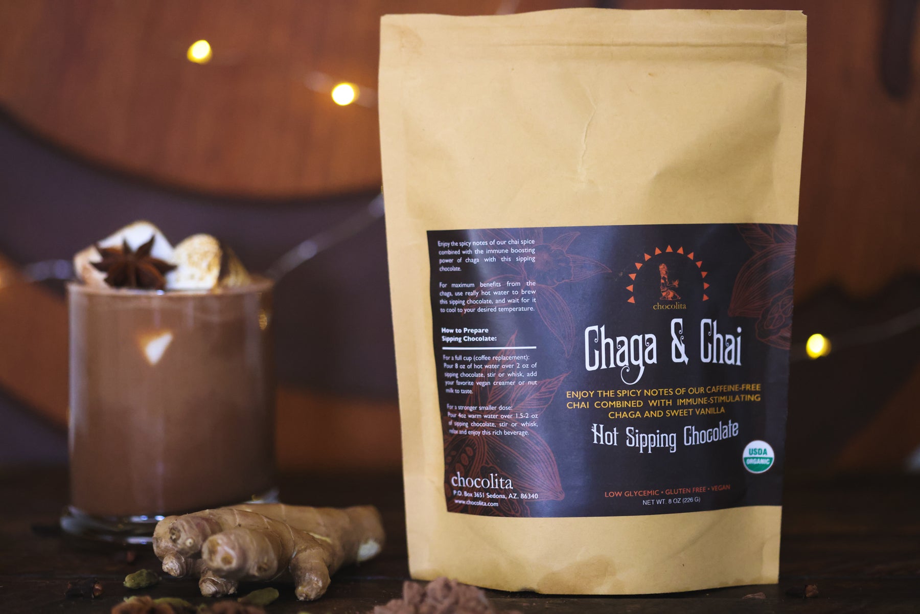 Organic Herbal Plant-Based Sipping Chocolate – chocolita.com